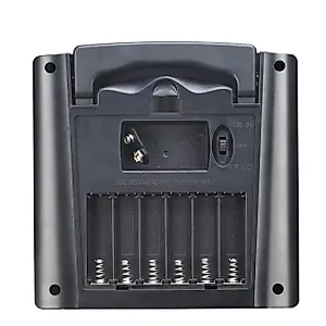 Solar AA & AAA Rechargeable Batteries Charger for 1.2V NiMH NiCD & 9V Battery with 2Watt Solar Panel Portable Backup for 1.2V Ni-MH Ni-CD Household Battery(No Battery Included)