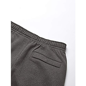 Nike Men's Sportswear Club Short Basketball Graphic, Charcoal Heathr/White/White, Medium