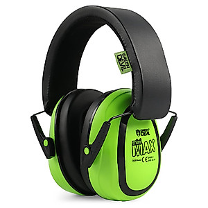 GREEN DEVIL Kids Ear Protection Ear muffs 27dB Noise Cancelling Headphones For Toddlers &Children Age 1-16 Low Profile Hearing Protection Earmuffs For Concerts Fireworks Shooting Autism Sensory Needs