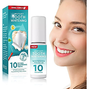 Teeth Whitening Paint, Tooth Paint, Tooth Polish Uptight White, Instant Whitening Paint for Teeth, Easy to Apply