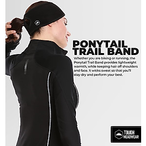 Tough Headwear Ear Warmer Headband - Ear Muffs - Running Winter Headband, Fleece Headband for Men & Women for Cold Weather