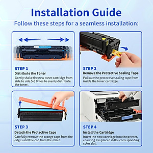 MYCARTRIDGE 414X (with CHIP) Remanufactured Toner Cartridge Replacement for HP 414X 414A W2020X W2020A for Color Laserjet Pro M454dw M479fdw M454dn M479fdn M479dw (1 Black)