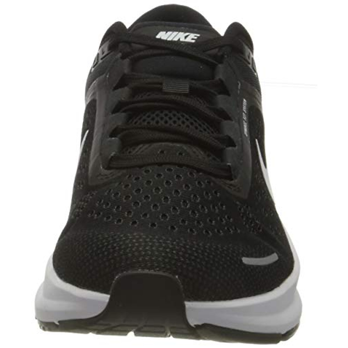 Nike Women's W AIR Zoom Structure 23 Running Shoe, Black White Anthracite, 8