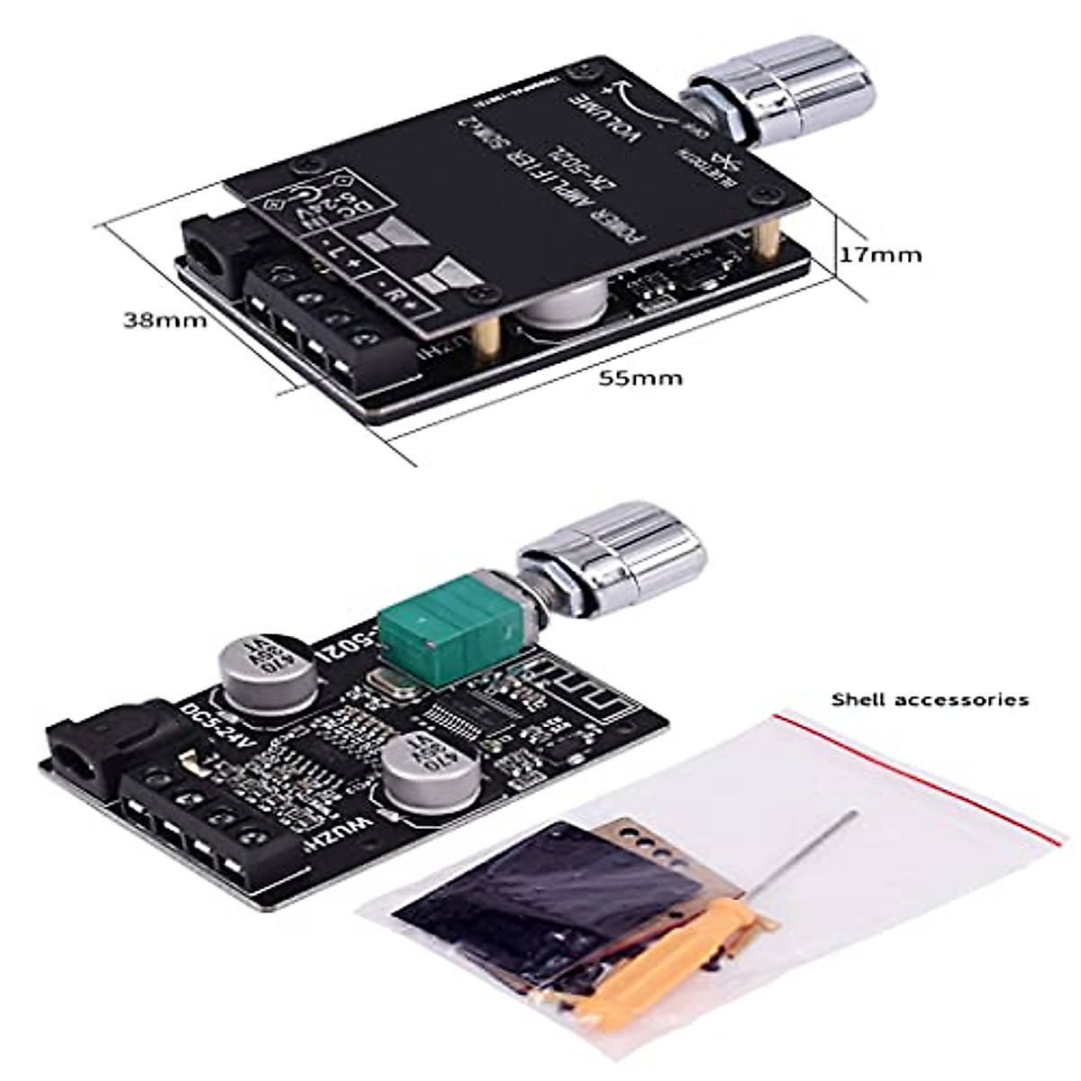 LHLLHL Audio Speakers DIY 5.0 High Power Digital Amplifier Stereo Board 50w+50w Amp Amplificador Audio Home Theater