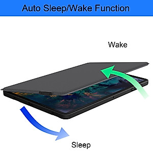 HEAPAO Galaxy Tab S7 FE/S7 Plus/S8 Plus Case with Detachable Keyboard - 7 Color Backlit, Smart Touchpad, Multi-Angle Stands - Keyboard Cases for 12.4" Samsung Galaxy Tab S8+ 2022/S7 FE 2021/S7+ 2020