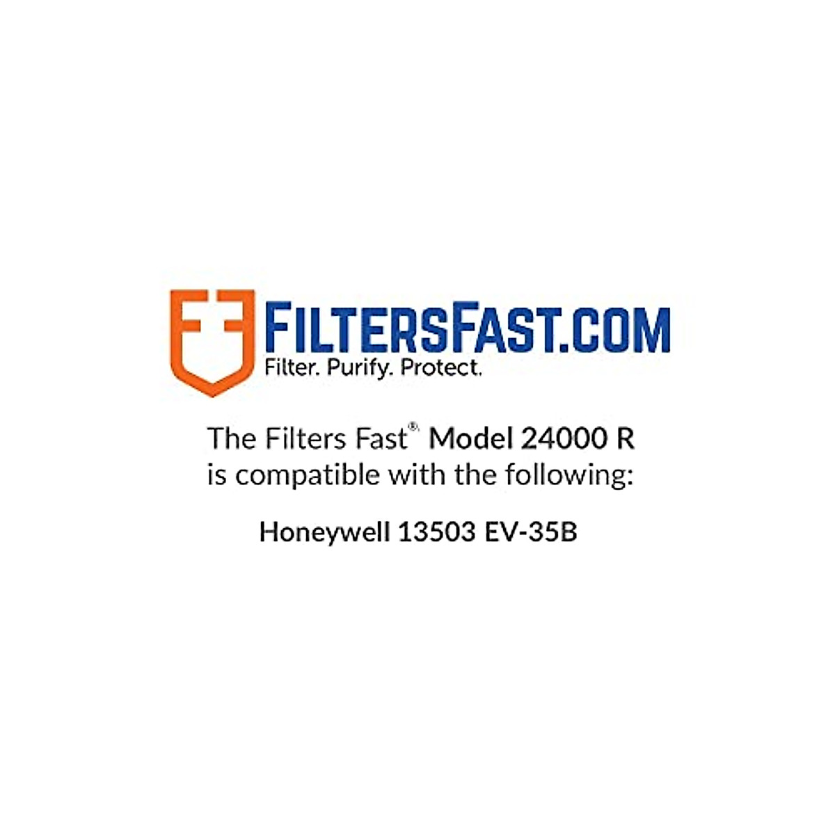 Filters Fast BestAir 24000 Compatible Replacement for Honeywell 24000 HEPA Air Purifier Filter, Air Cleaner Filter, 10.25x9.25x14.5