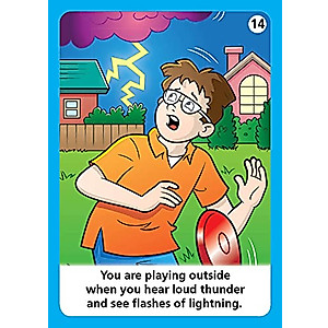 Super Duper Publications | Difficult Situations Fun Deck | Social Skills and Safety Flash Cards | Educational Learning Materials for Children