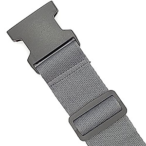 ONE K 2PCS Topper/Memory Foam Mattress Packing Straps for Moving or Storage (60" x 2", Dark Grey)