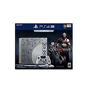 PlayStation 4 Pro 1TB Limited Edition Console - God of War Bundle [Discontinued]