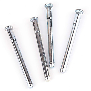 JSDAN 703-265 93356553 Compatible With 1994-2004 Chevrolet Chevy S10 Door Hinge Pin and Bushing Repair Kits 2 Door Pickup Blazer GMC S15 Sonoma Jimmy Oldsmobile Bravada Front Rear Left Right 16PCS