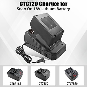 Charger CTC720 Replace for Snap On CTB8185 CT7850 CDR7850H CTL7850 CTB7185 CTB81