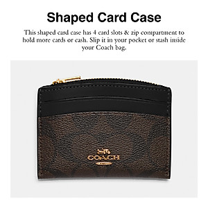 Coach Signature Shaped Card Case