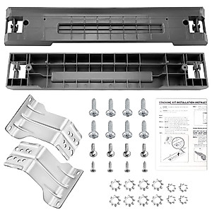 2024 UPGRADED SKK-7A SKK8K Stacking Kit Fit for Samsung Washer & Dryer 27 Inch Front Load Laundry by Techecook - Replace for SKK-7A SK-5A SK-5AXAA SKK-8K SKK8K