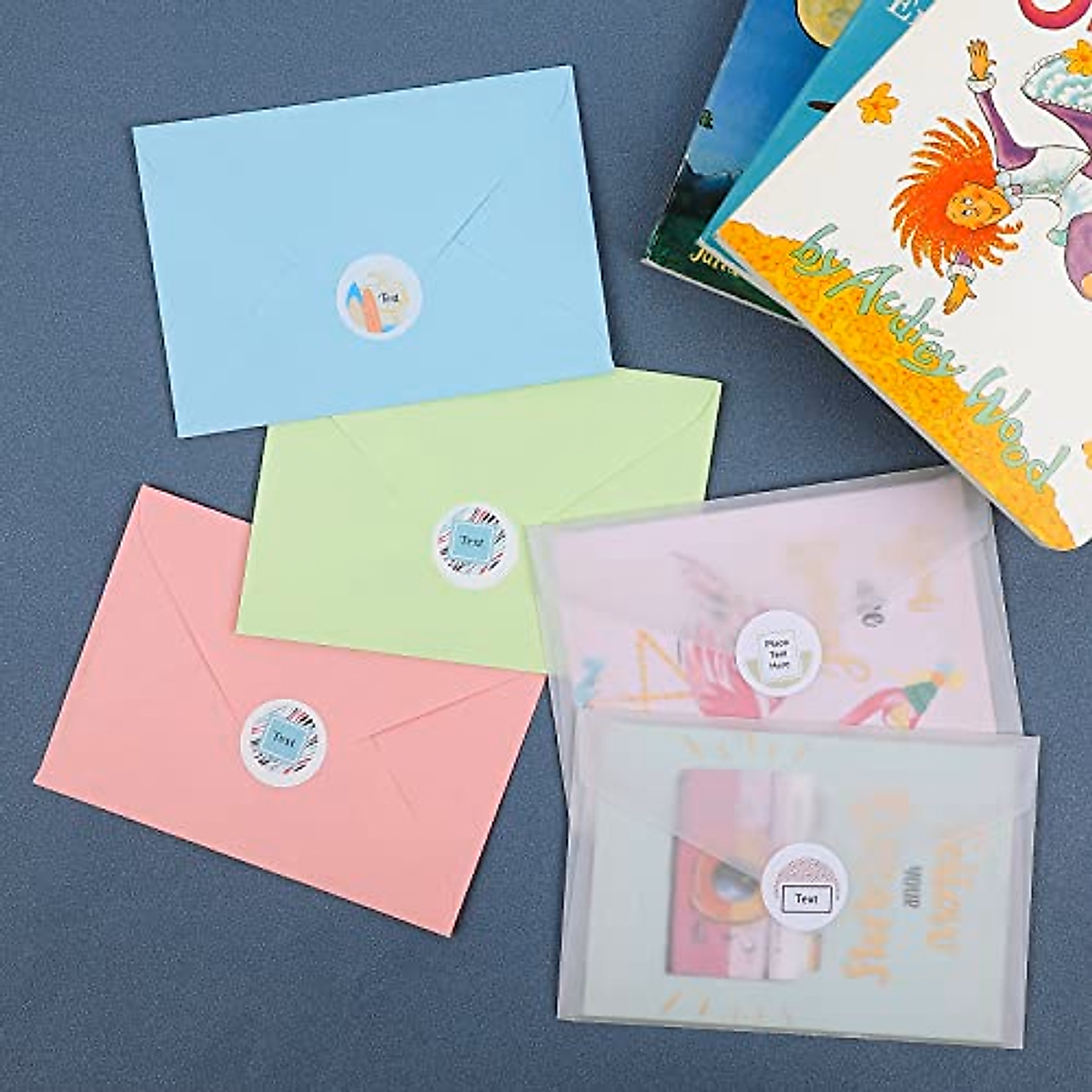 MaxGear 1" Round Sticker Labels, Template 6450, for Inkjet or Laser Printer, Matte White Printable Labels Sheets, Strong Adhesive, Dries Quickly, Holds Ink Well, 30 Sheets, 1890 Labels