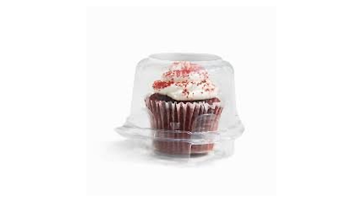 Decony Jumbo Cupcake Muffin Container - 20 Pack