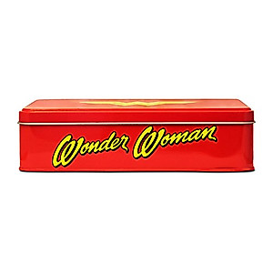 Wonder Woman 6395349010 Tin Metal, Red, 21 X 5.5 X 15 cm