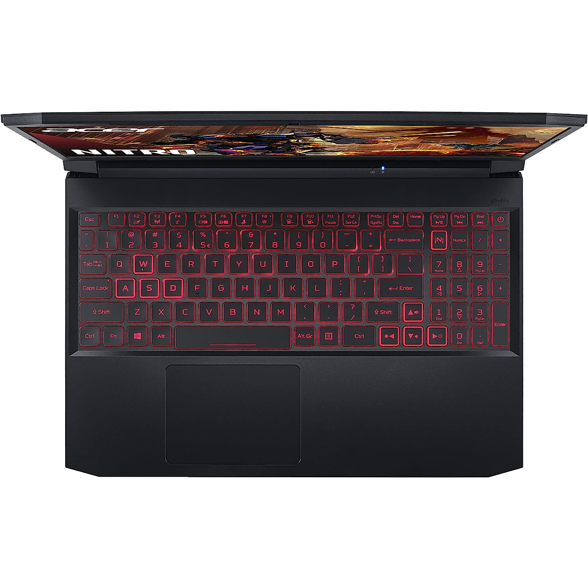 Acer Nitro 5 15.6"" FHD Gaming Laptop – Intel i5-11400H - 8GB DDR4 - 256GB SSD AN515-57-536Q, Black