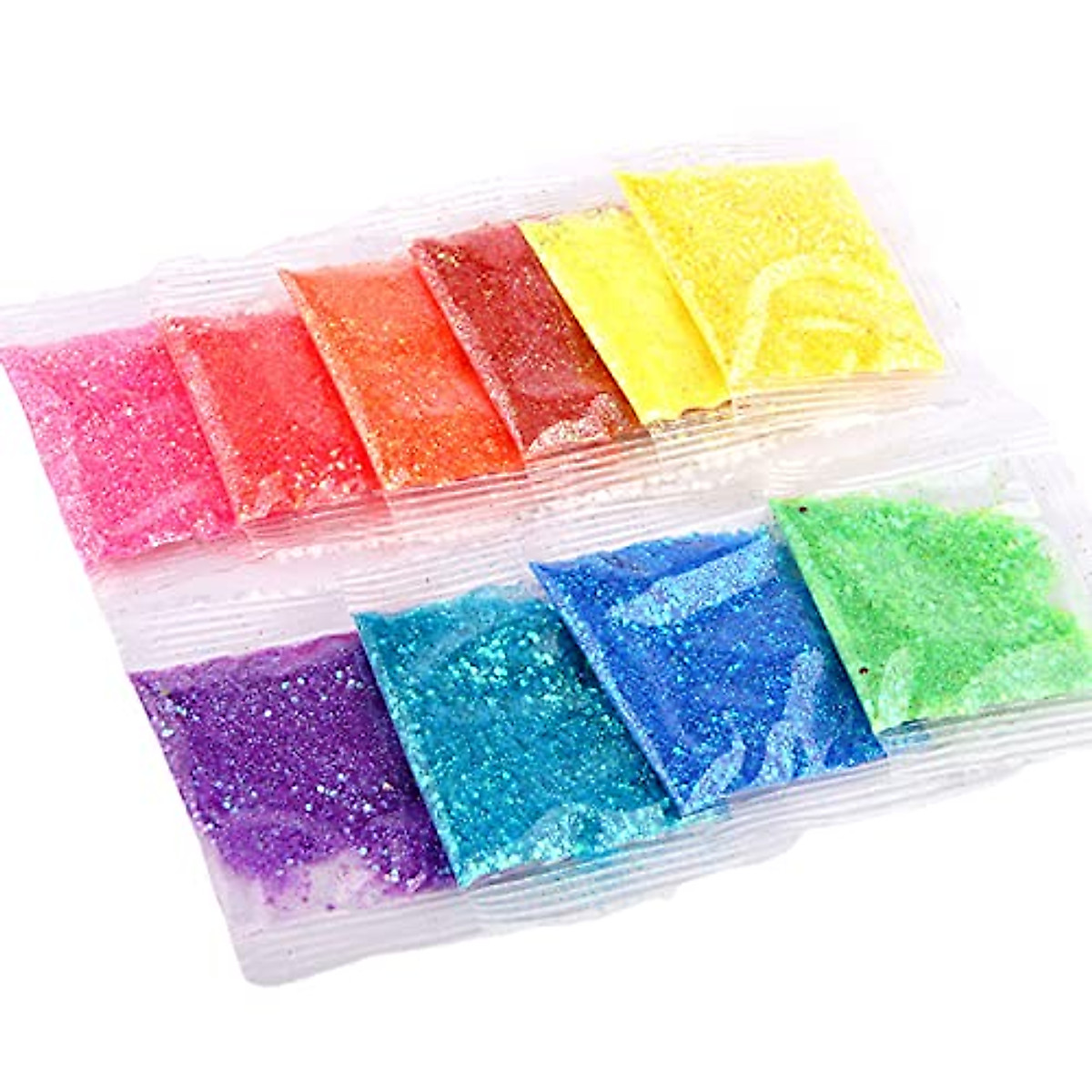 1 Set Glitter Powder Sequins Flakes Resin Epoxy Mold Filling Sequins for Nail Art Decoration DIY Jewelry Making