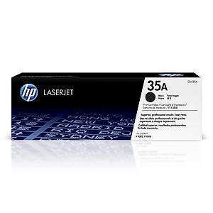 Original HP 35A Black Toner Cartridge | Works with HP LaserJet P1005, P1006 | CB435A