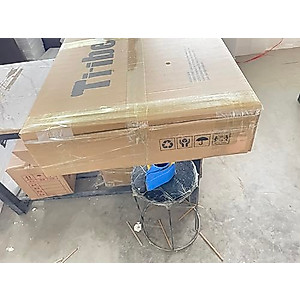 Tribesigns 69" Tall Bookshelf, Industrial 6-Tier Etagere Bookcase, Freestanding Open Book Shelves, Wood Storage Display Shelving Unit with 9 Open Shelves for Home Office, Rustic Brown