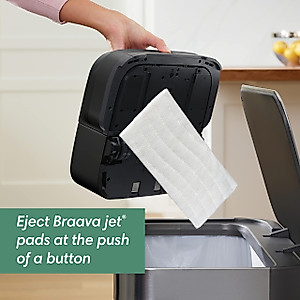 iRobot Braava jet m6 (6012) Ultimate Robot Mop- Wi-Fi Connected, Precision Jet Spray, Smart Mapping, Works with Alexa, Ideal for Multiple Rooms, Recharges and Resumes, Black