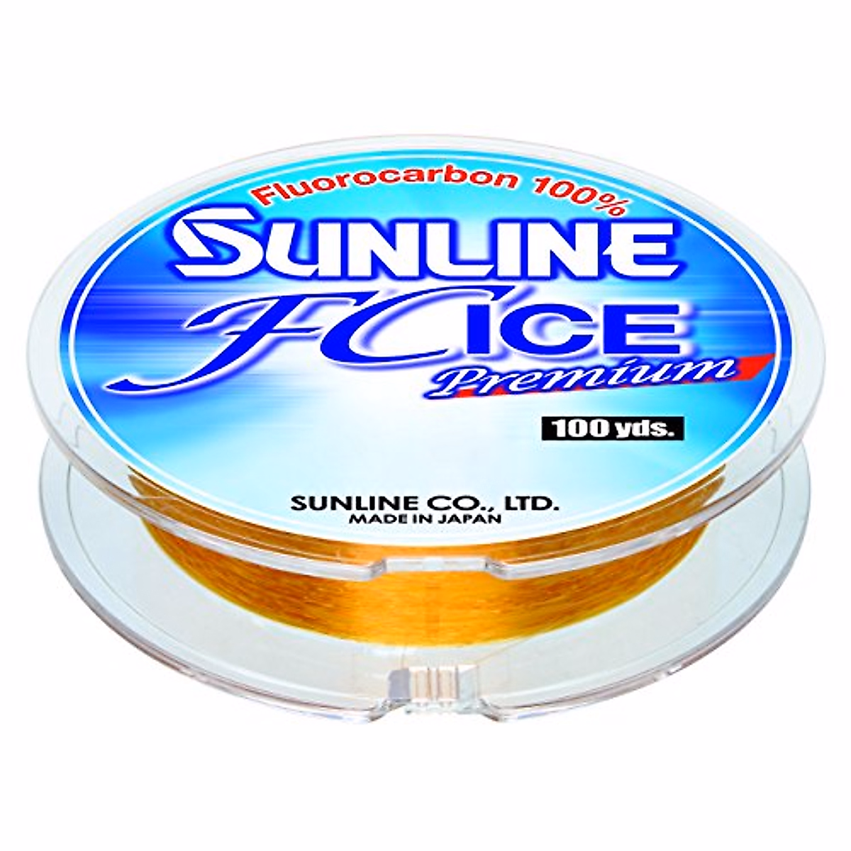Sunline 63042352 FC Ice Premium 2 Lb FC Ice Premium, Gold, 100 yd