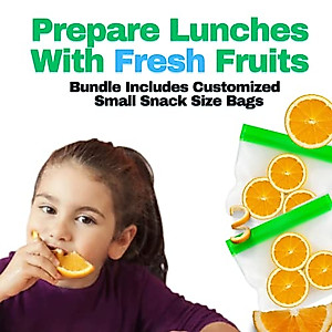 24 Pack Storage Bags for Food In 5 Sizes & 25 Freezer Labels With Drying Rack bpa free food bags, XL 12 X 14 Reusable Gallon Bags For Food, Silicone Storage Bags For Food Kids Reusable Snack Bags