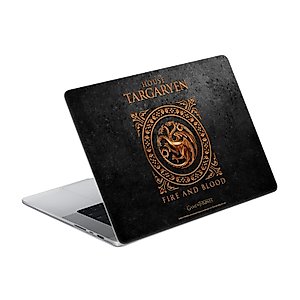 Head Case Designs Officially Licensed HBO Game of Thrones House Targaryen Sigils and Graphics Vinyl Sticker Skin Decal Cover Compatible with MacBook Pro 14" A2442