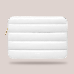 Vandel - The Original Puffy Laptop Sleeve 13-14 Inch Laptop Sleeve. White Laptop Sleeve for Women. Carrying Case Laptop Cover MacBook Pro 14 Inch Sleeve, Macbook Air Sleeve 13 Inch, iPad Pro 12.9