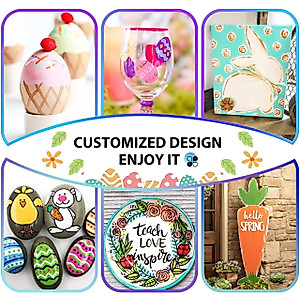 Emooqi Acrylic Paint Pens, 18 Colors Acrylic Paint Markers Paint Pens Paint Makers for Rocks Craft Ceramic Glass Wood Fabric Canvas -Art Crafting Supplies