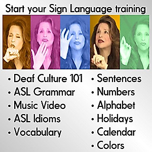 Sign Language Starter Kit (4 DVDs - 2021 Edition)