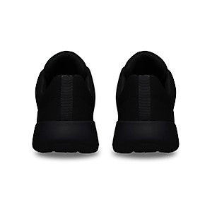 Halloween Shoes for Men Women Running Sneakers Breathable Casual Sport Tennis Shoes Black Size 5