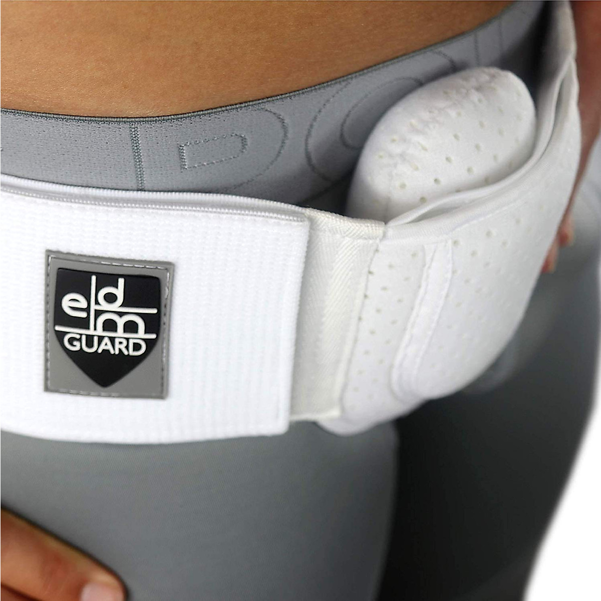 Everyday Medical Hernia Support Guard/ Belt For Men I Left or Right Side I Post Surgery Men’s Truss For Inguinal, Groin Hernias I Adjustable Waist Strap I SMALL/MEDIUM