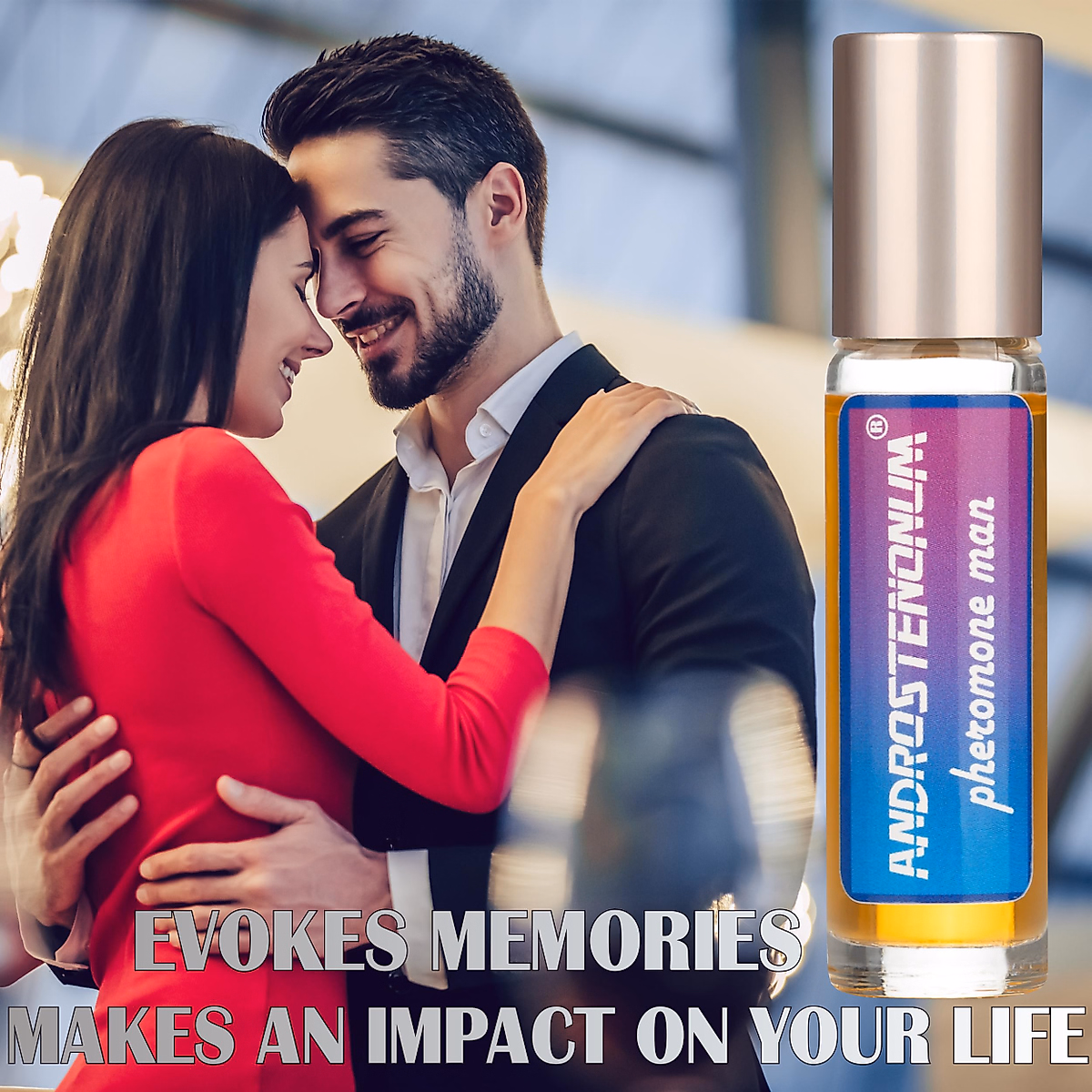 ANDROSTENONUM by Pherolec Global Male Pheromone Perfume Oil for Him Real Long-Lasting Original Best Men's Pheromones Cologne Essential Strong Spray Fragrance Essence Extra Strength Man 0.34 fl. oz