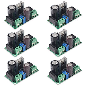 ACEIRMC 6pcs AC/DC to DC Step Down Buck Converter AC 5-30V DC 5-48V 24V 36V 48V to DC 2.5-35V 12V Voltage Regulator Board 2A Adjustable Volt Power Supply Module