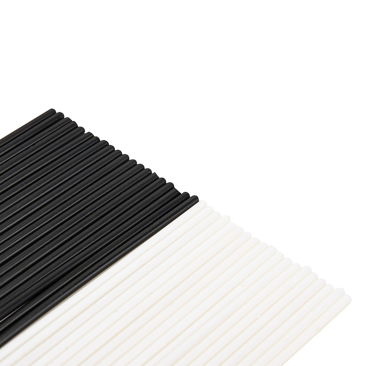 40Pcs Yootones Guitar Fingerboard Side Guitar Fretboard Fingerboard Side Dot Music Instrument Inlay Dots Compatible with Guitar Bass(White + Black)