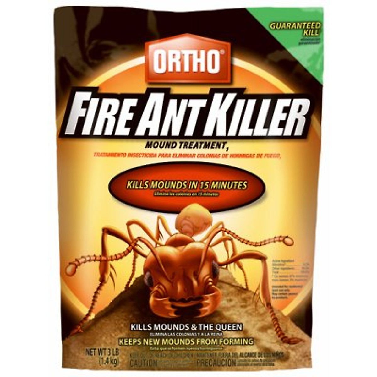 ORTHO 0205506 Fire Ant Killer Mound Treatment, 3-Lbs. - Quantity 6