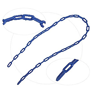 Kid Swing Chain, Stable Fully Coated Swing Chain 1.5m/59in Durable Practical Safe for Swing Set for Family Playground Equipment
