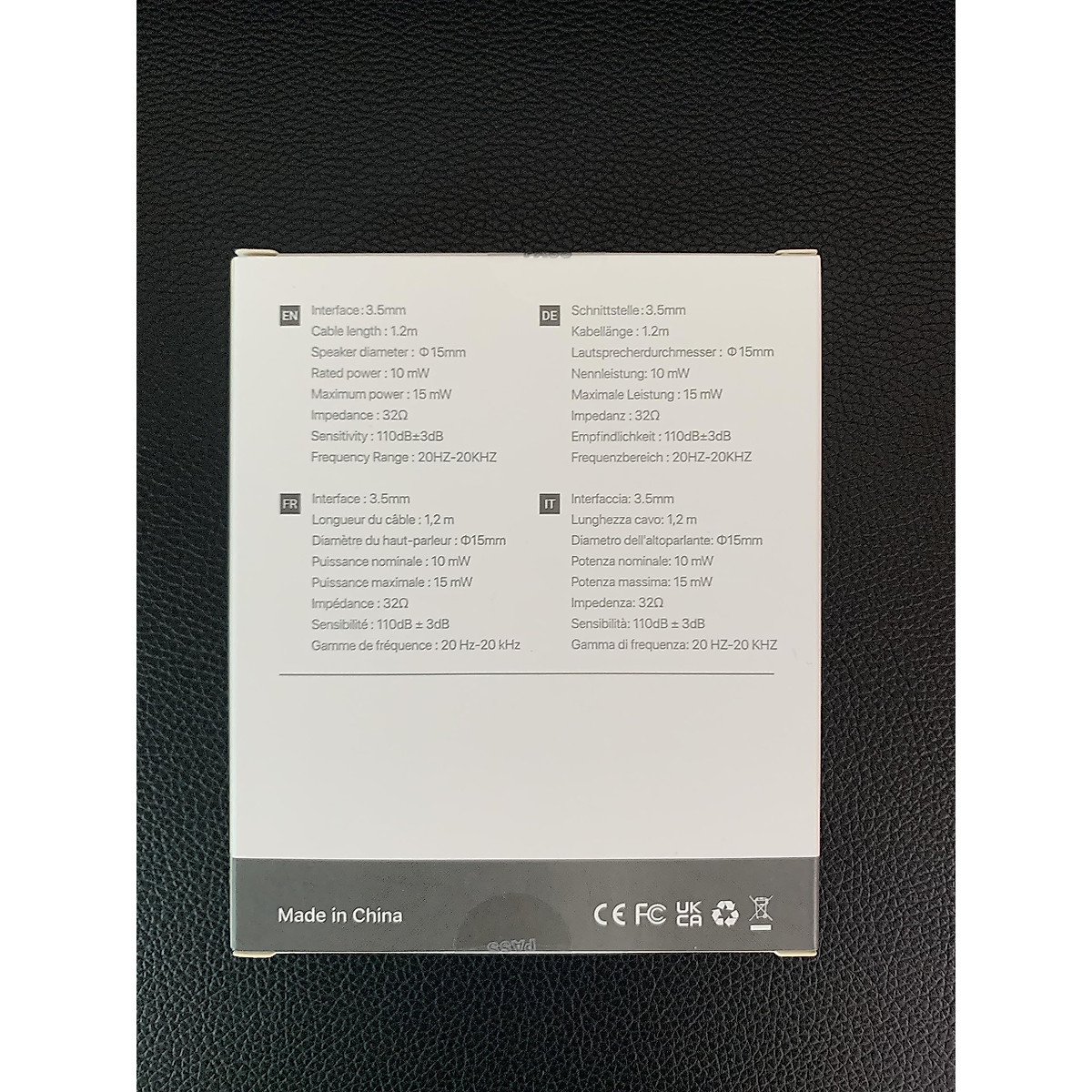 Headphones Wired, In-Ear Wired Earphones Earbuds, Half in Ear Headphones 3.5mm Jack, Wired Headphones with Microphone and Volume Control for iPhone, Samsung, Android, iPad,MP3,Most 3.5mm Audio Devices