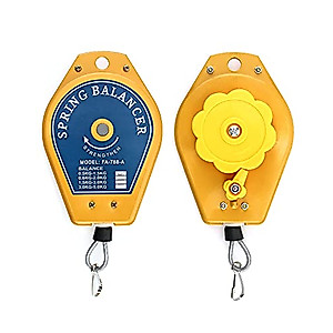 QWORK Spring Balancer, 1.1lbs - 3.3lbs Bearing Retractable Tool Fixture Holder for Assembly-line