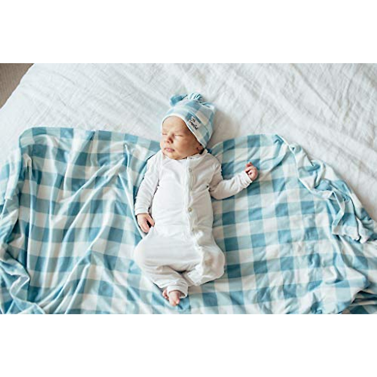 Copper Pearl Large Premium Knit Baby Swaddle Receiving Blanket Lincoln
