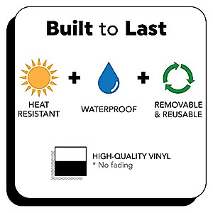 EPIC Goods Baby On Board Magnet for Cars, Trucks, Vans [2-Pack] Safety Sign Decal for Kids, Heavy-Duty Magnetic Bumper Sticker - Skateboarding, BMX, Baby Shower Registry Gift (Black/White - Magnets)