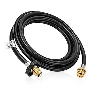 Ximoon F273704 Propane Hose Compatible with Mr. Heater Big Buddy Series Hose Assembly for Many Indoor/Outdoor Portable Propane Appliances, 10-ft
