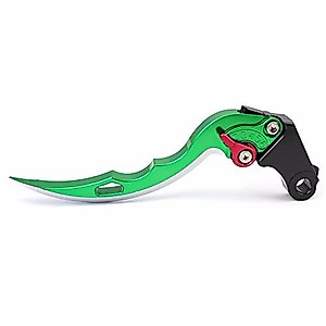 Niree Blade Brake Clutch Levers for Yamaha YZF R6 1999-2004 YZF R1 2002-2003 FZ1 FAZER 2001-2005 R6S USA VERSION 2006-2009 R6S CANADA VERSION 2007-2009 Green