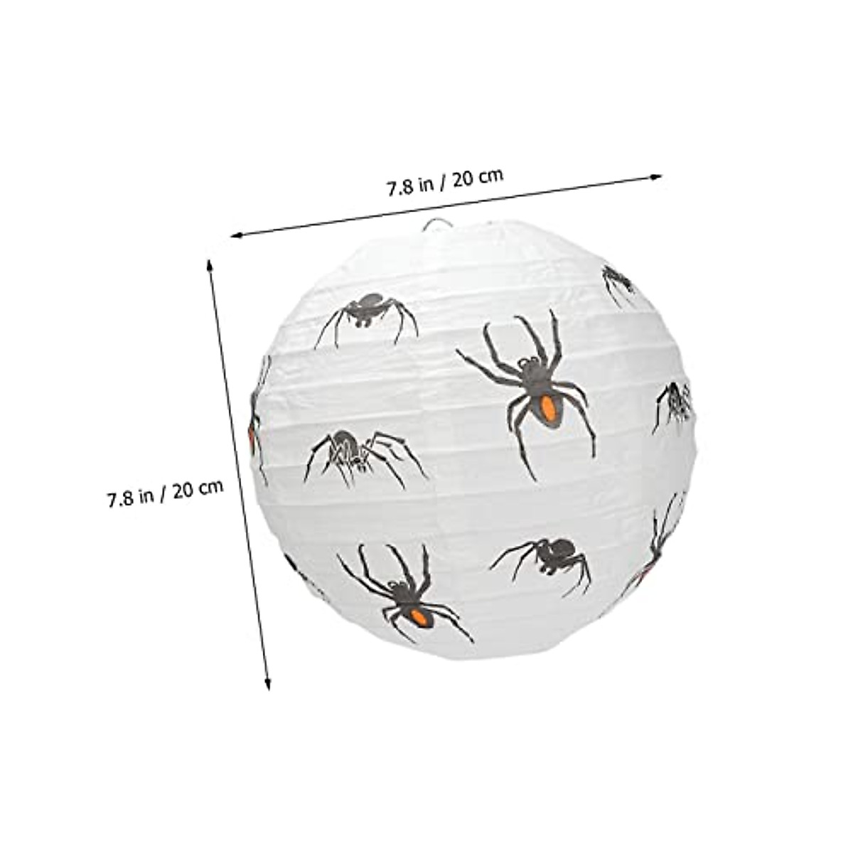 Outanaya 45 pcs Decor Foldable Pendants O- Skeleton Home Scary Indoor Spider O Decoration Jack- Ornament Party Decorations Ornaments Pattern Haunted Bat Decorative Pumpkin Witch Spooky