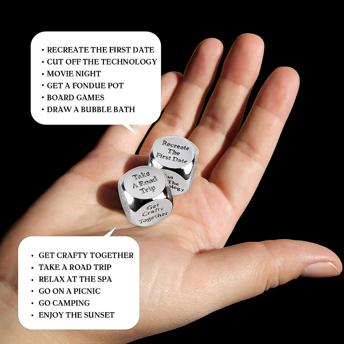 4th Anniversary Dice,4th Wedding Anniversary Dice for Couples,4 Years Anniversary Date Night Dice Gift,4 Years Anniversary for Her,4th Anniversary for Husband,4th Anniversary