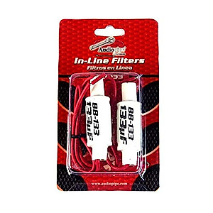 Audiopipe 133 UF Bass Blockers 300Hz - 4 Ohm 150Hz - 8 Ohm 6"x9" 6"x8" 4 Pack