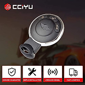 cciyu 1x Keyless Uncut for Smart Remote Blade Key for Nissan for Infiniti Series CWTWBU618 CWTWBU619 CWTWBU624 CWTWBU735 KR55WK49622 KR55WK48903
