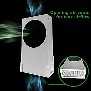 Wall Mount for Xbox Series S (Mount The Console & Accessories on Wall Near or Behind TV Left/Right), Wall Shelf Bracket Kit for XSS System