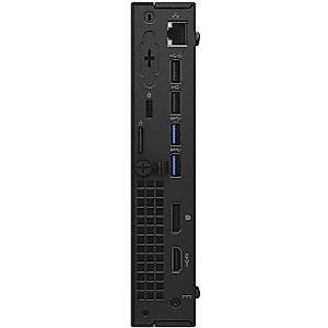 Microsoft Authorized Refurbisher- Dell Optiplex 3040 Micro Form Factor PC Intel i3-6100T 3.2GHz. 8GB DDR3 RAM,256 SSD, WiFi, with Dell 24 LCD Windows 10 Pro (Renewed)